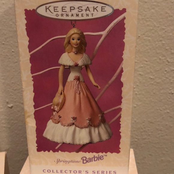 Hallmark | Other | Hallmark Barbie Spring Collection Ornaments | Poshmark